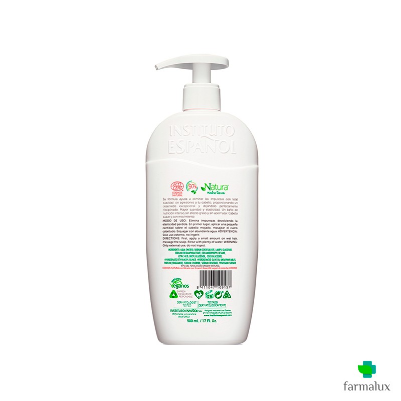 Champu suave Natura Madre Tierra de Instituto Español